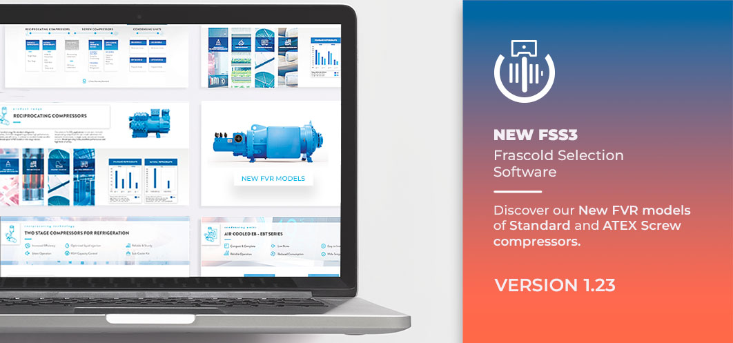 New version V1.23 of the FSS3 software | Frascold